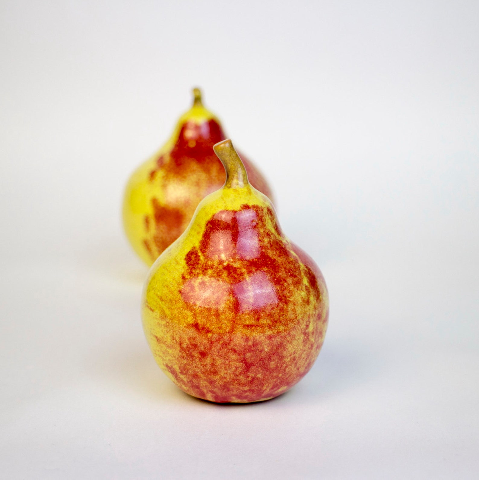 Handmade Ceramic Set of Pears Wedding Reception Ceramic | Etsy