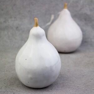 Handmade Ceramic Set of Pears, Wedding Reception, Ceramic Pear, for ...