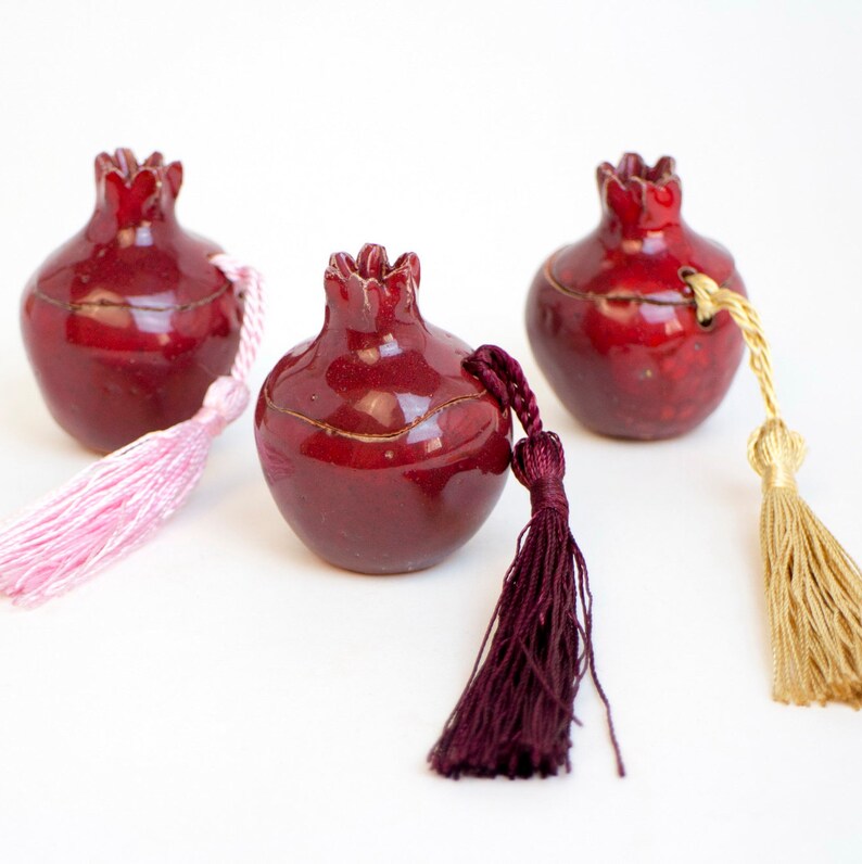 Pomegranate handmade wedding favor box birthday favor box | Etsy