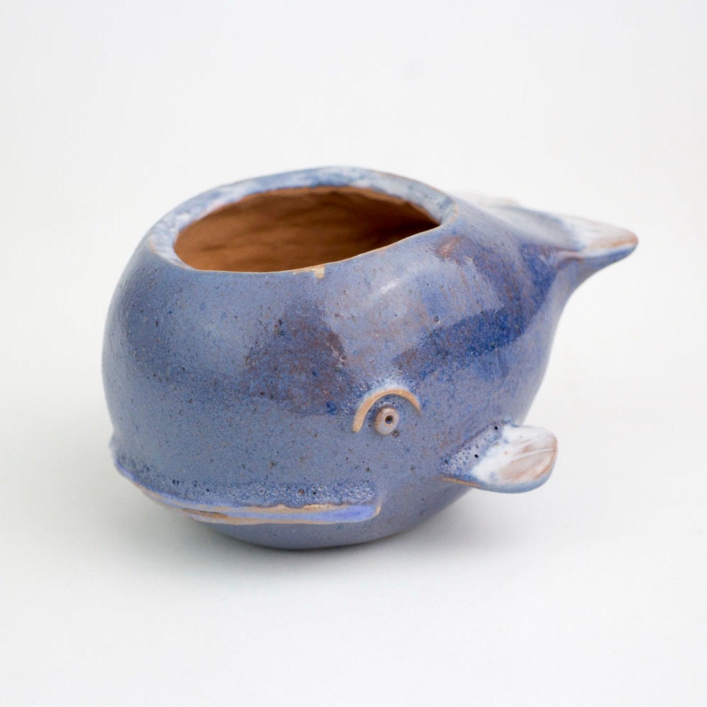 Animal planter whale whale pot whale ceramic pot ceramic | Etsy