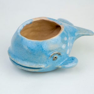 Animal Planter Whale Whale Pot Whale Ceramic Pot Succulent - Etsy