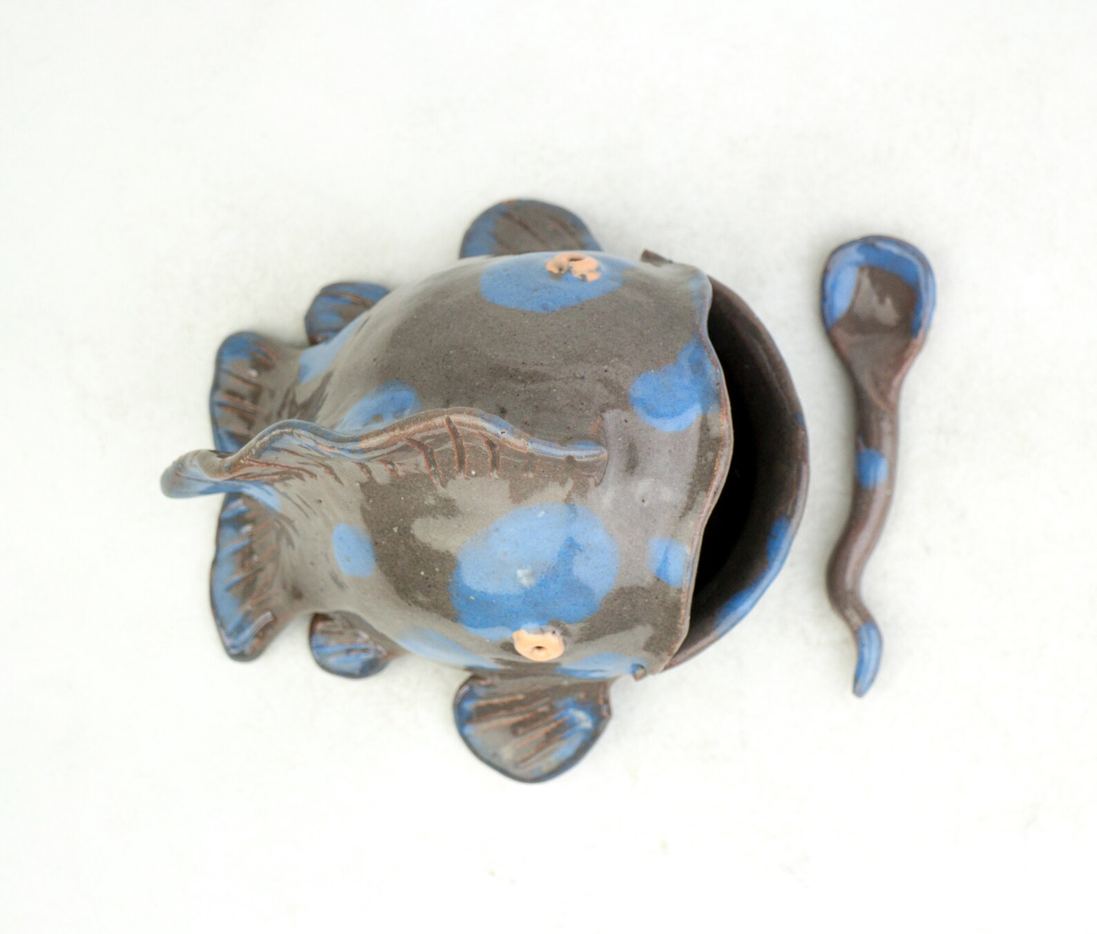 Fish Style Salt Pepper Cellar Handmade Fish Style Cellar - Etsy