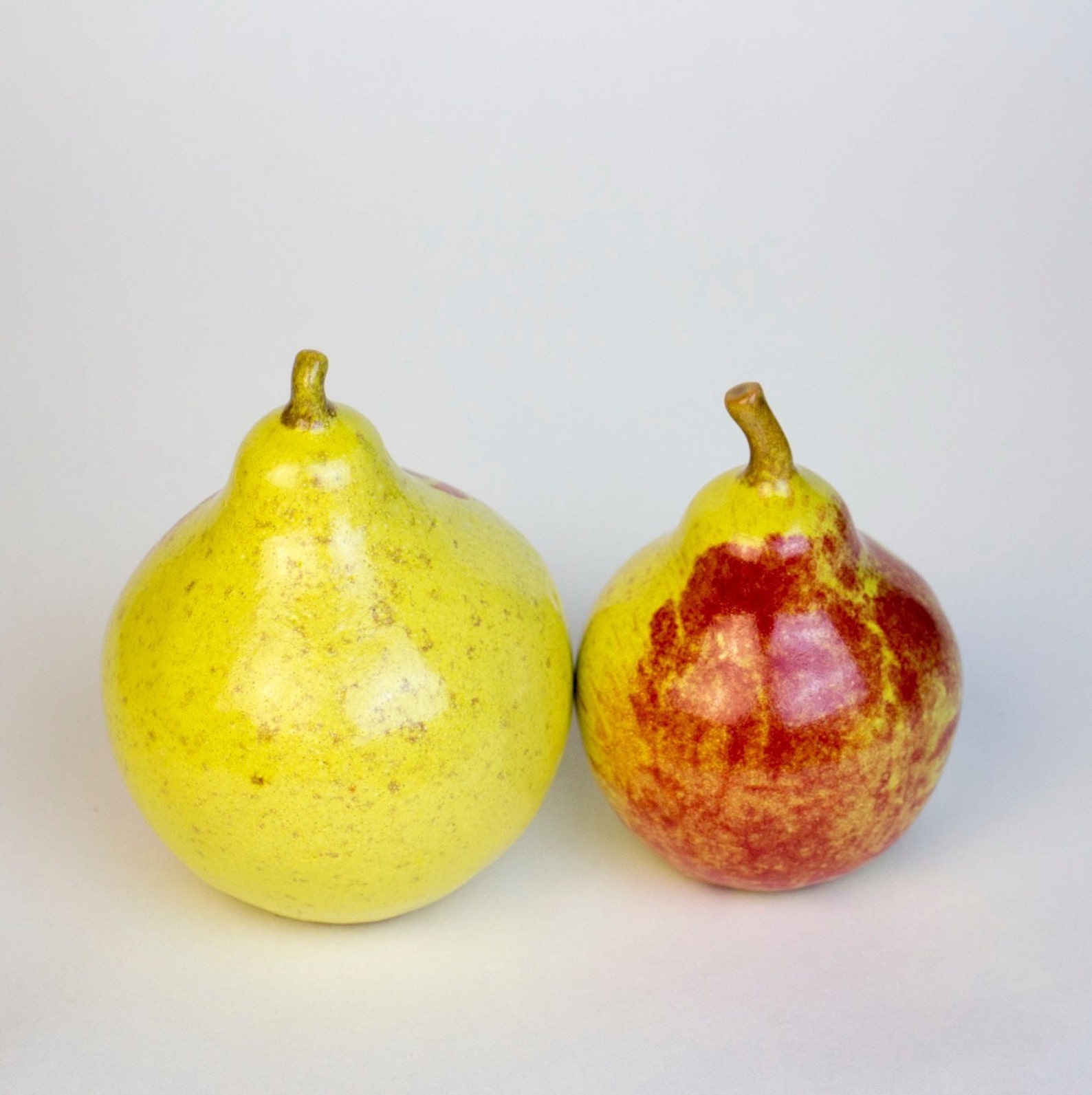 Handmade Ceramic Set of Pears Wedding Reception Ceramic | Etsy