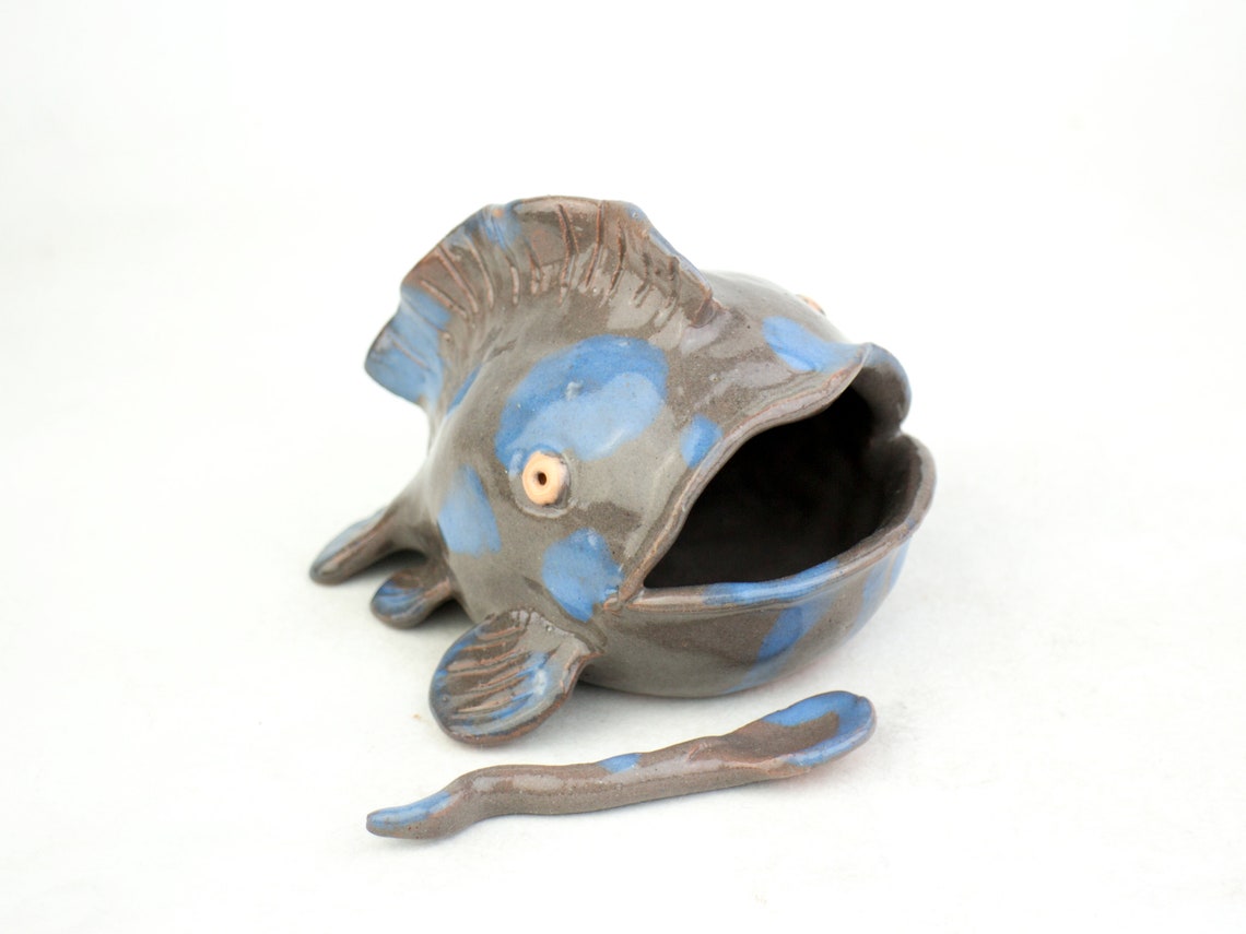 Fish Style Salt Pepper Cellar Handmade Fish Style Cellar - Etsy