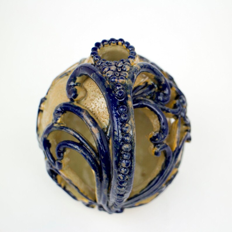 Handmade Ceramic Cut Out Vase With Ornaments Handmade Ceramic - Etsy