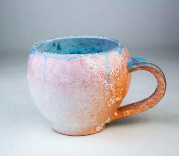 Handmade ceramic coffee cup pinch pot ceramic ceramic cup | Etsy