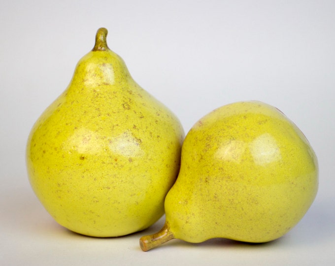 Handmade Ceramic Set of Pears Wedding Reception Ceramic - Etsy