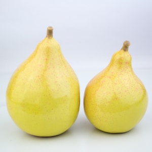 Handmade Ceramic Set of Pears, Wedding Reception, Ceramic Pear, for ...