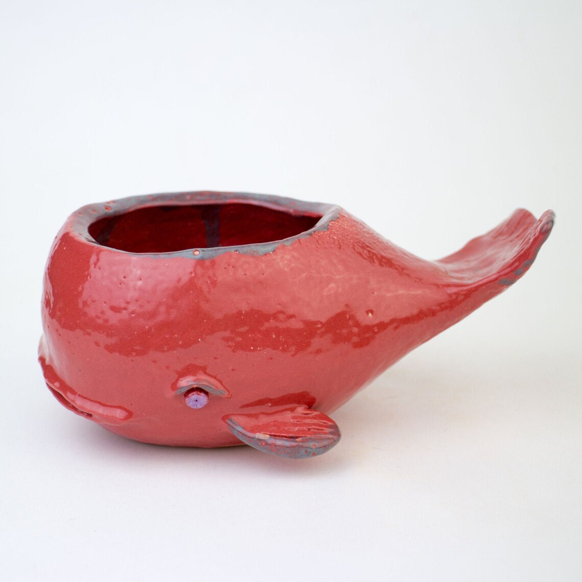 Animal planter whale whale pot whale ceramic pot ceramic | Etsy