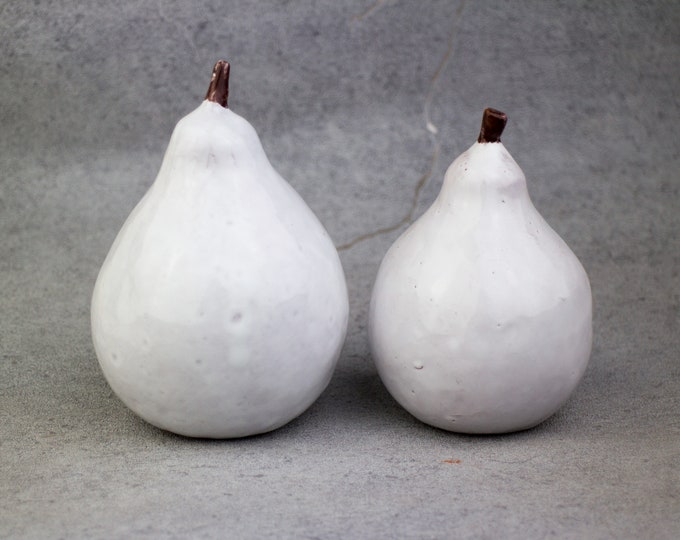 Handmade Ceramic Set of Pears Wedding Reception Ceramic - Etsy