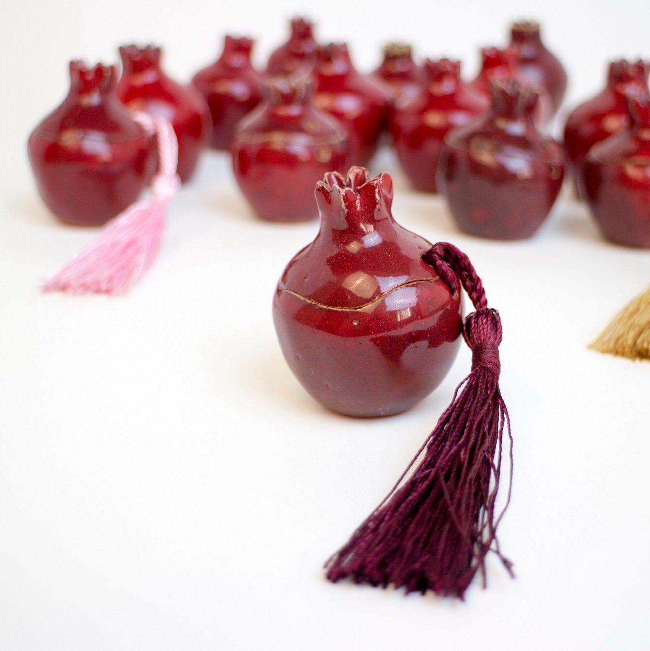 Pomegranate Handmade Wedding Favor Box Birthday Favor Box | Etsy