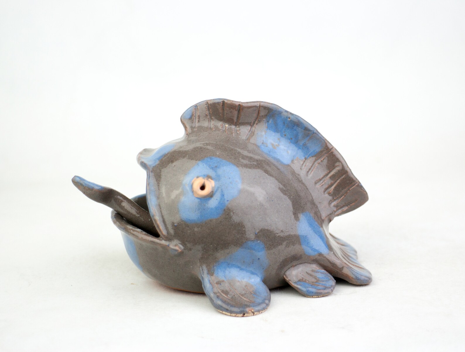 Fish Style Salt Pepper Cellar Handmade Fish Style Cellar - Etsy