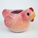 Animal Planter Lovely Chicken , Chicken Pot, Bird Ceramic Pot, Ceramic ...