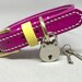 Personalised Silver Handcuff Padlock Dog Tag - Etsy UK