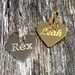 Small Heart Dog Tag - Etsy