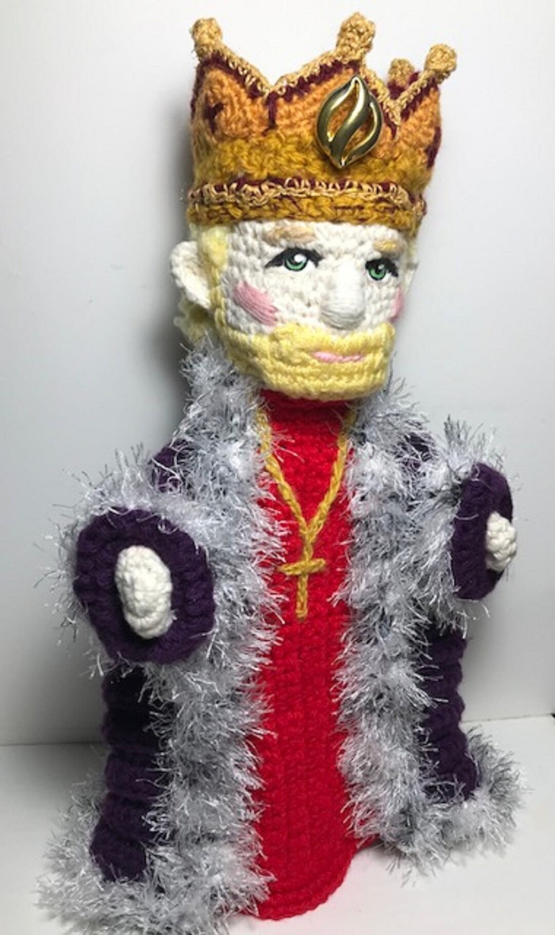 OOAK the King Hand Puppet - Etsy