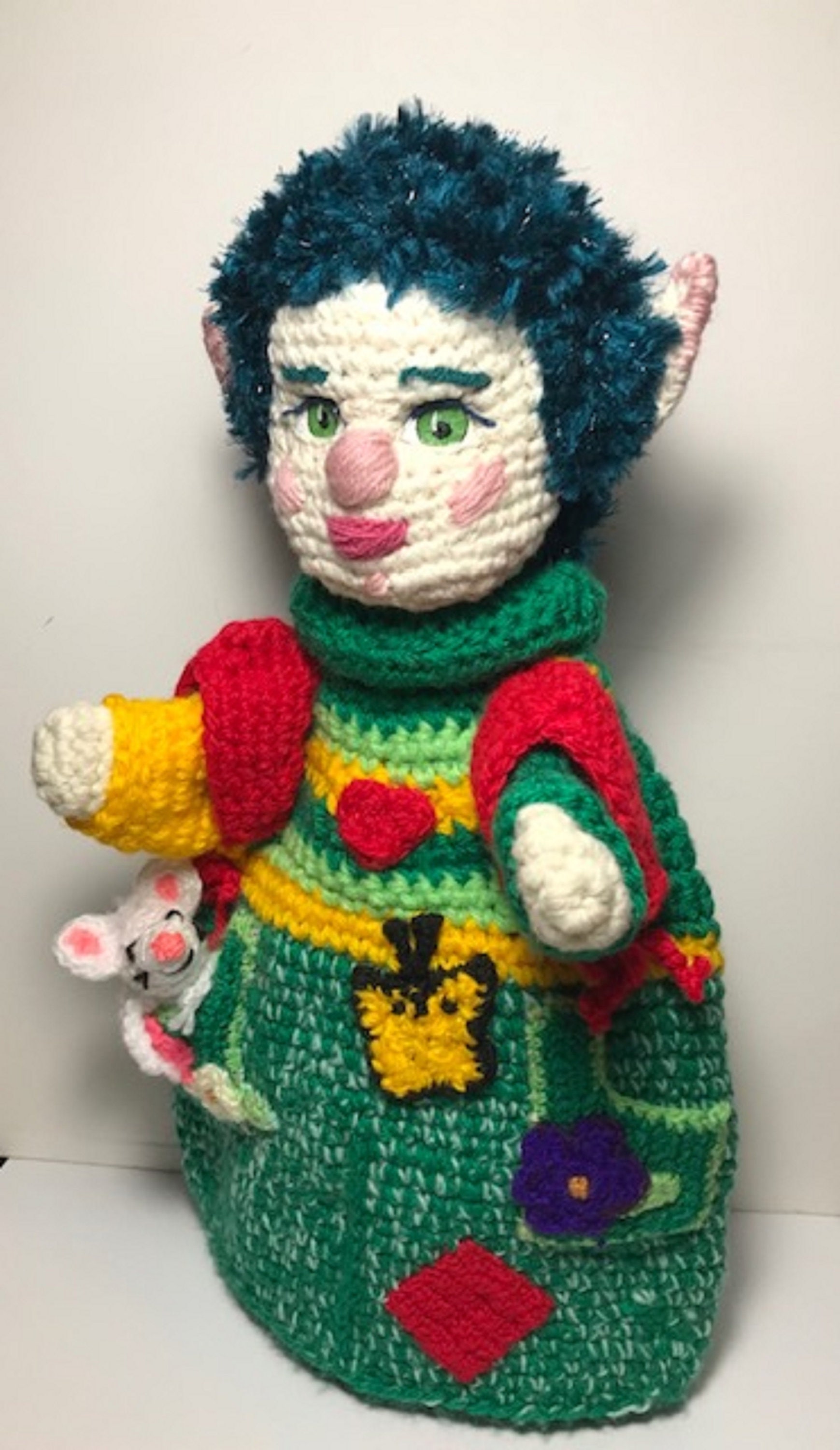 OOAK Meadow Elf Hand Puppet - Etsy