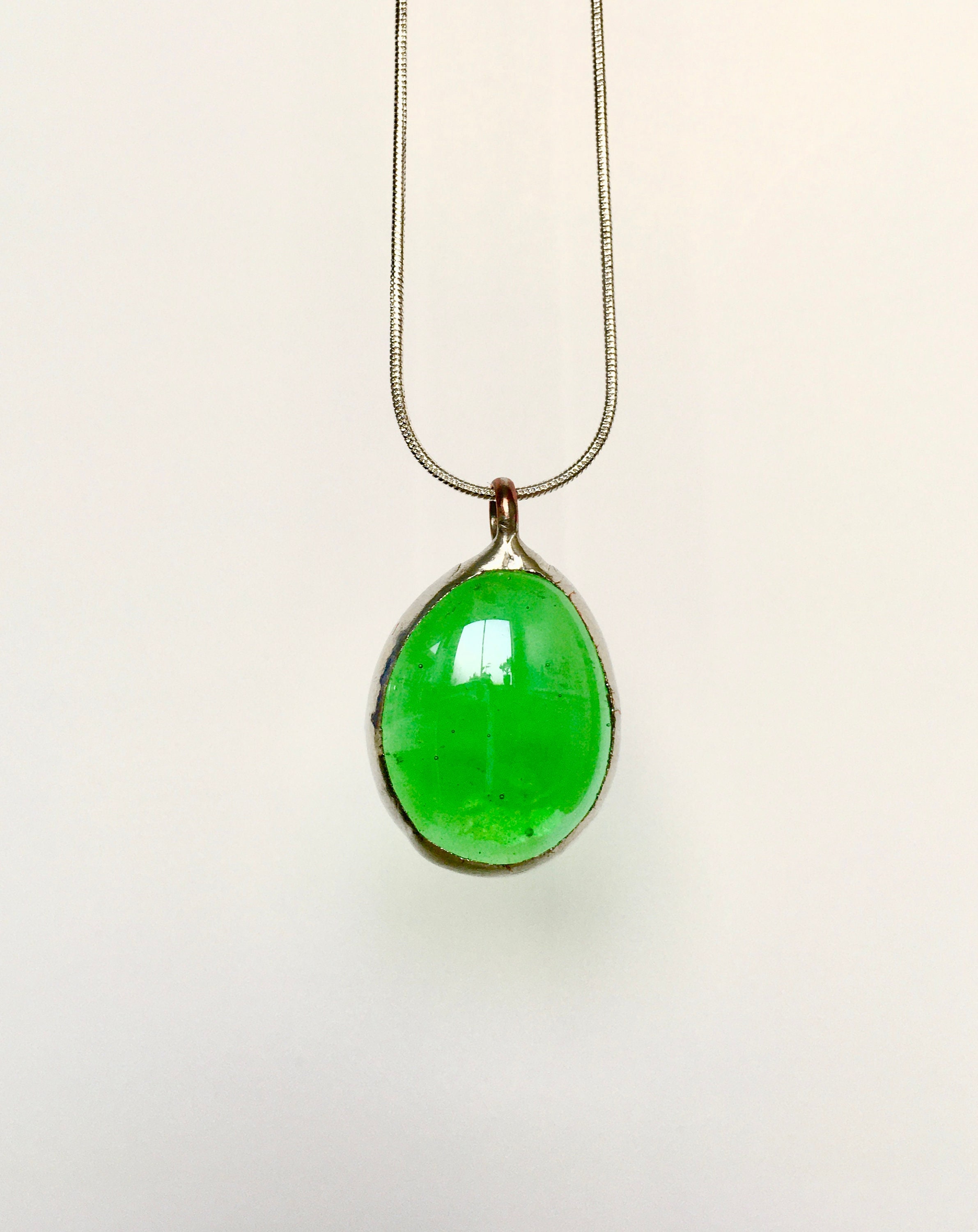 Green Amulet Necklace