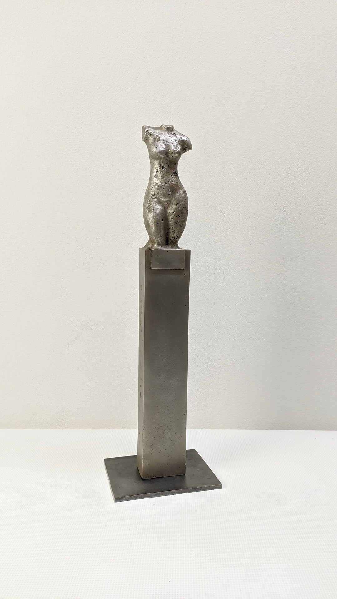 Metal Woman Sculpture, Female Torso, Unique Cast Metal Sculpture - Etsy