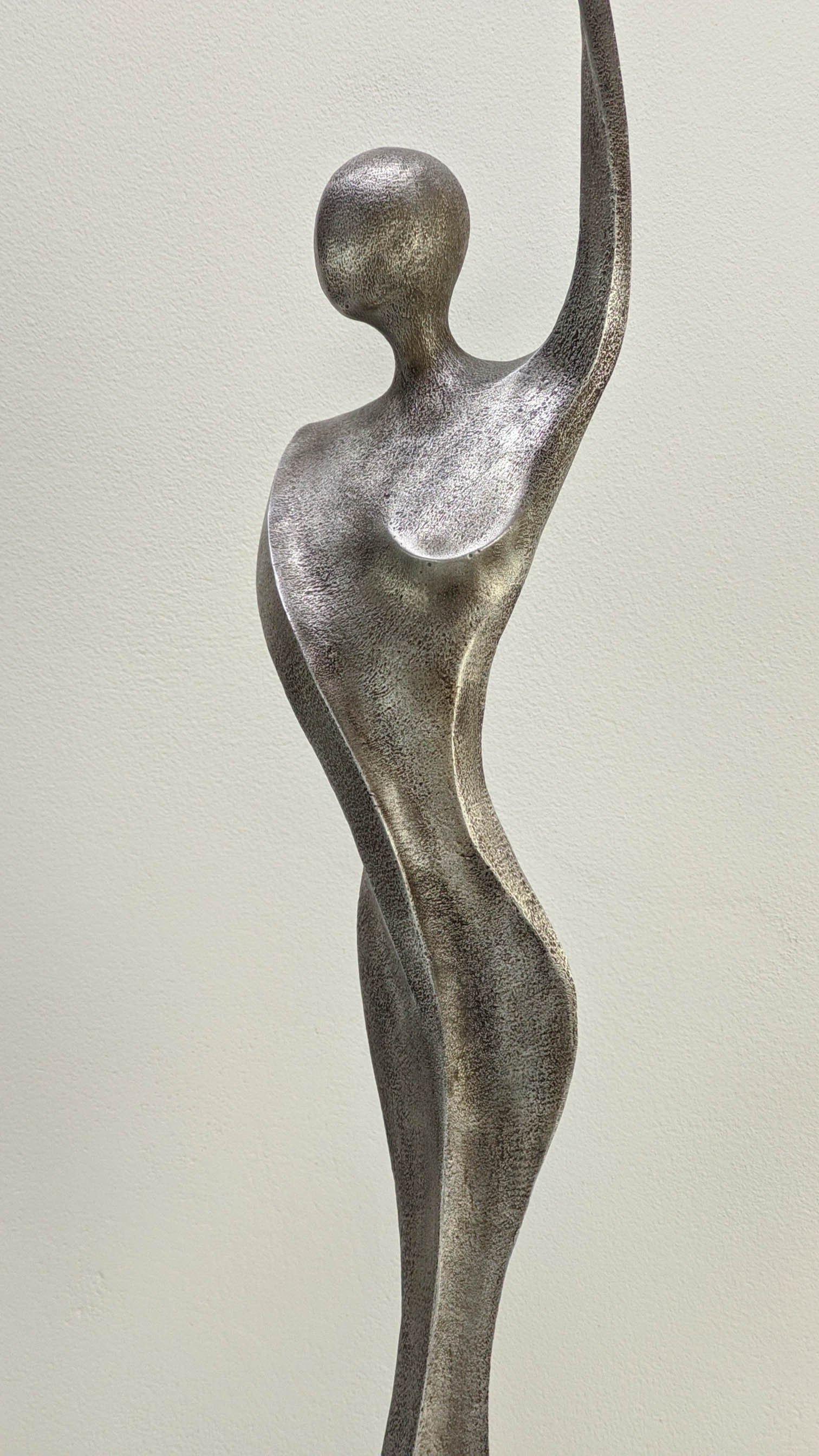 Metal Woman Sculpture, Unique Cast Metal Sculpture - Etsy