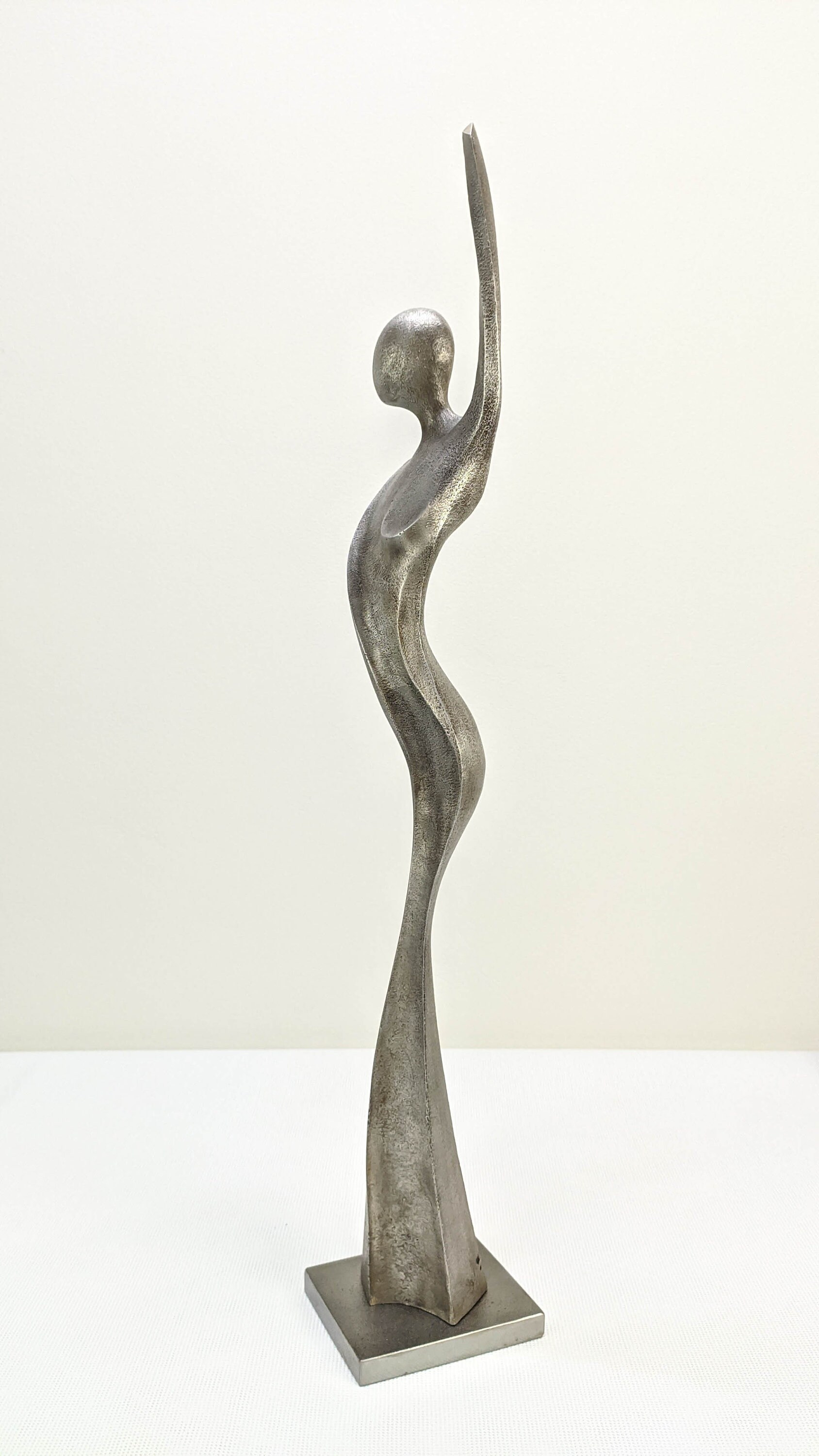 Metal Woman Sculpture, Unique Cast Metal Sculpture - Etsy