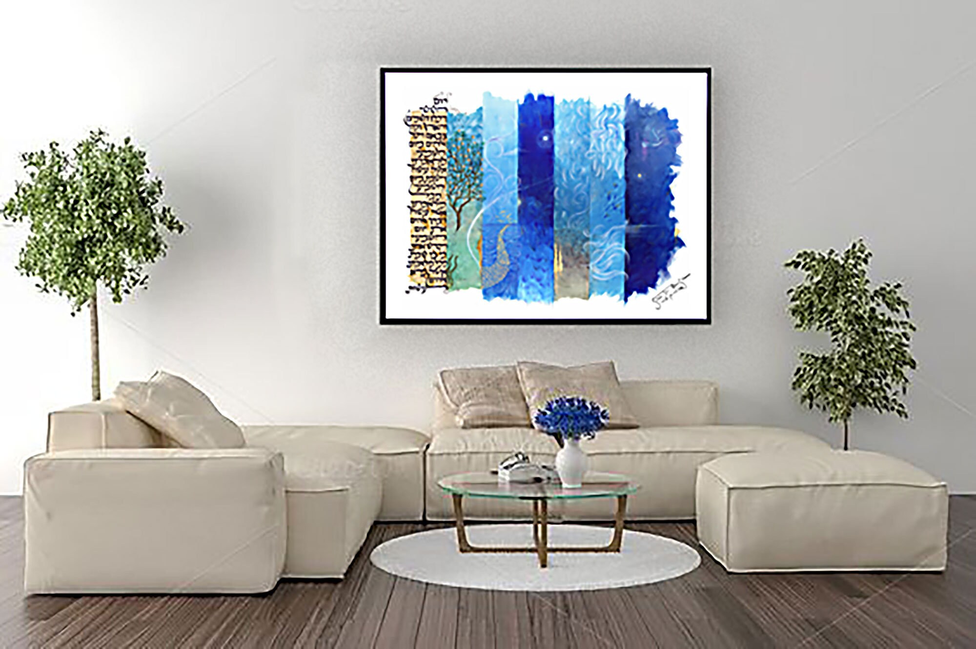 Creation Bereshit Bible Hebrew Jewish Art Judaica 7 Days - Etsy Israel