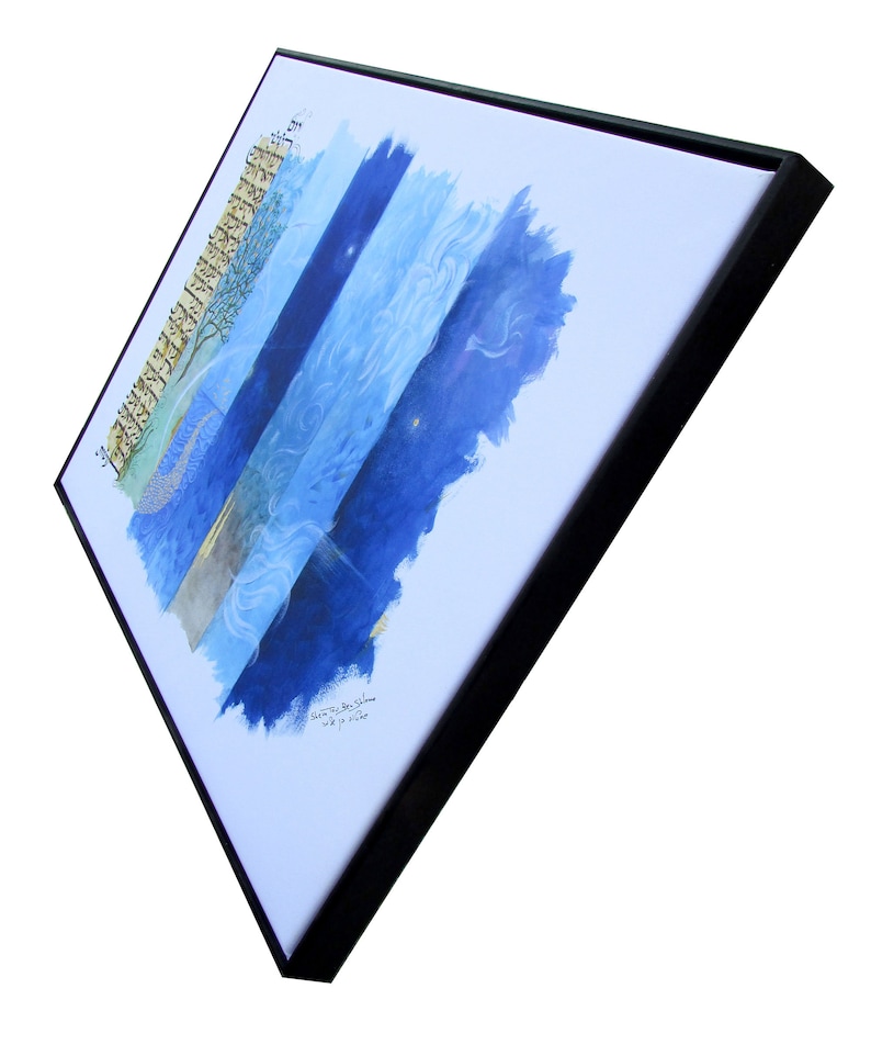 Creation Bereshit Bible Hebrew Jewish Art Judaica 7 Days - Etsy