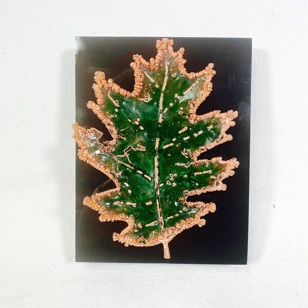Oak Leaf Metal Wall Sculpture - Etsy
