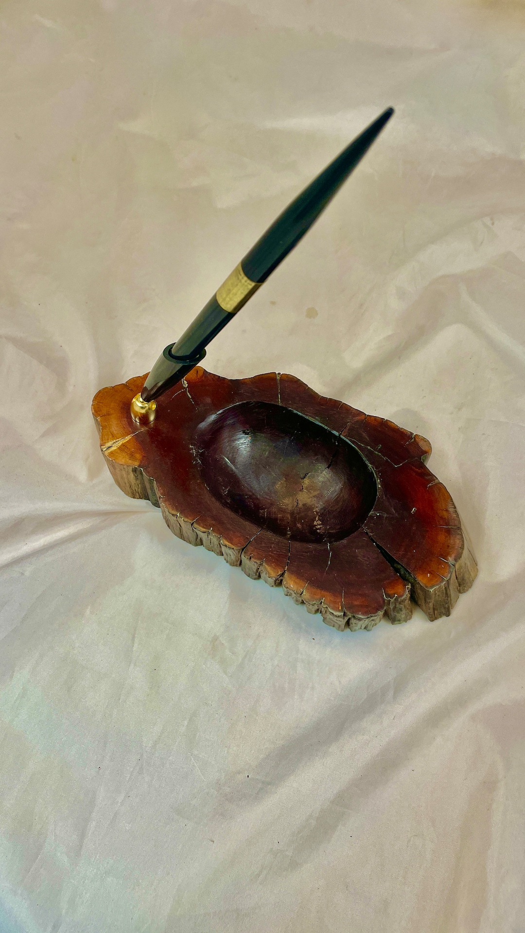 Manzanita Pin Holder Black Plastic Desk Top Pin Holder - Etsy