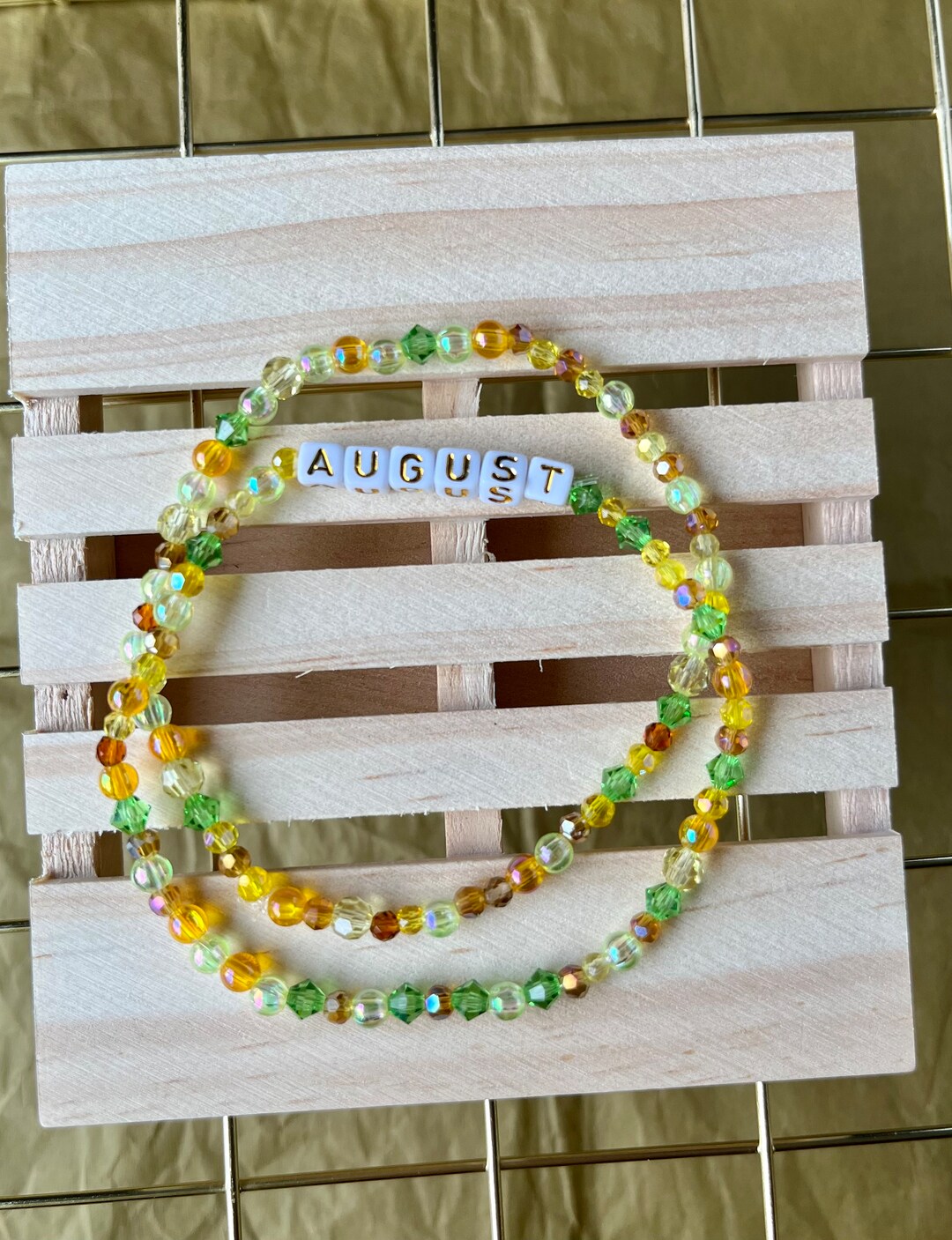 Taylor Swift Inpsired August Friendship Bracelets set of Two - Etsy