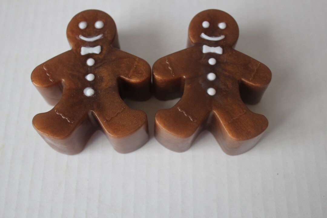 Gingerbread Man Soap Set / Holiday Soap / Christmas Soap - Etsy