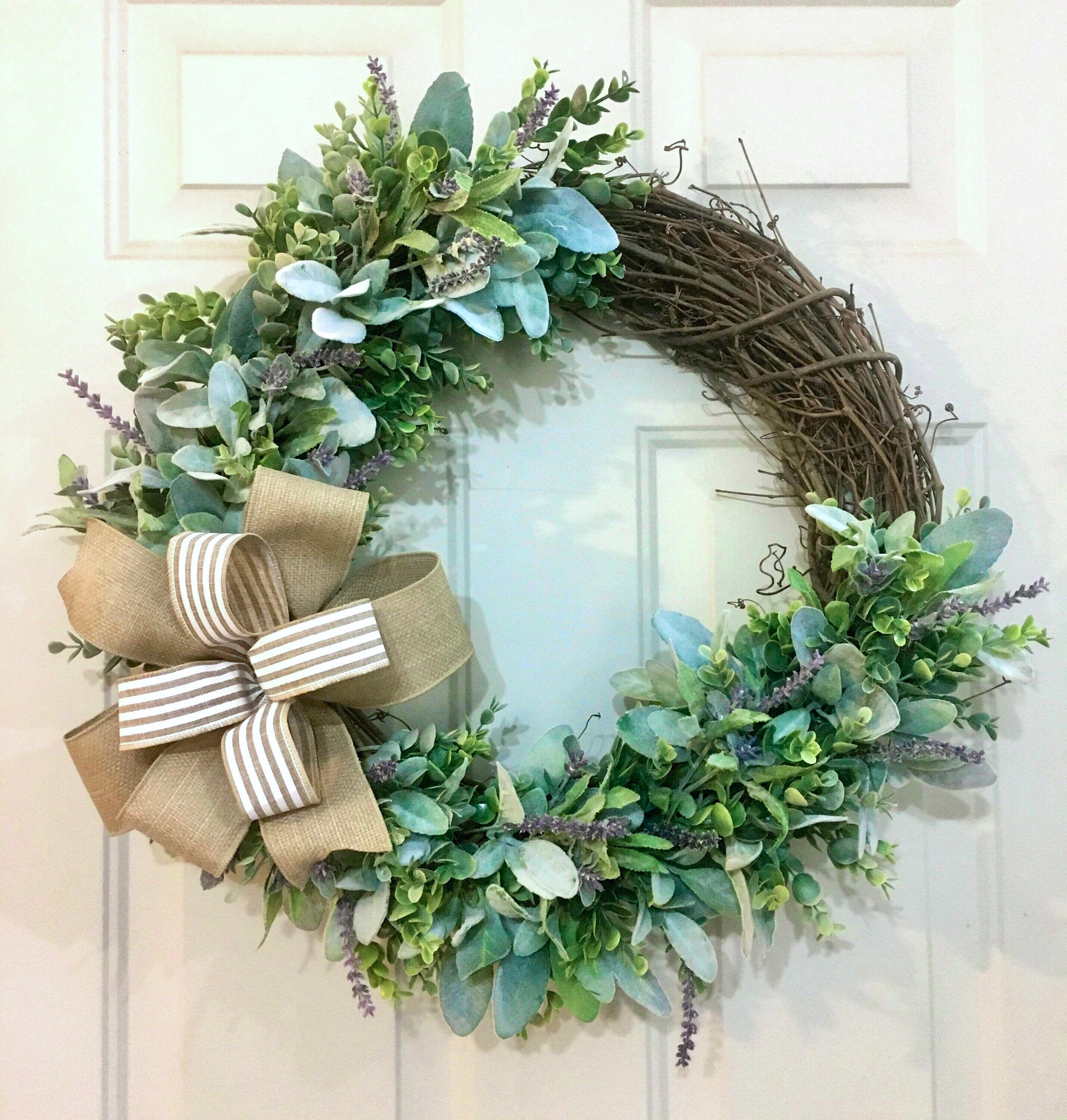 Home Décor Wreaths & Door Hangers Wreaths handcrafted wreath 10 inch ...