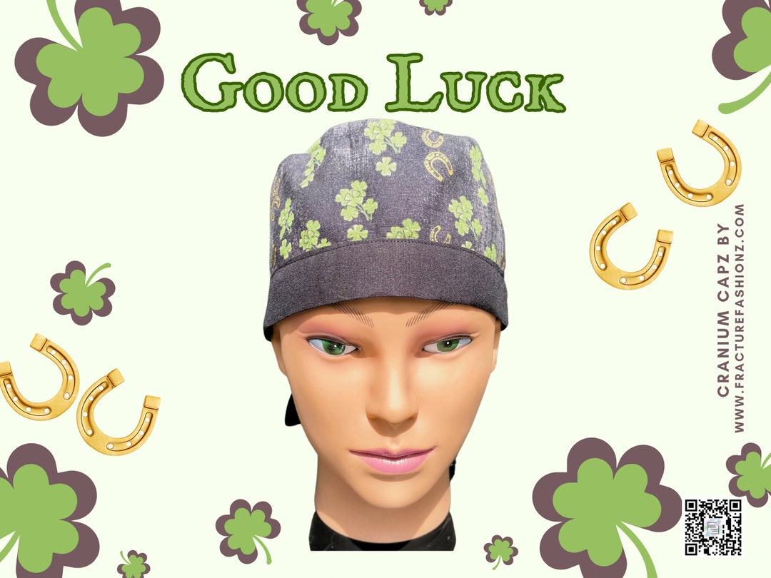 Good Luck Cranium Capz - Scrub Surgical Hats - Etsy
