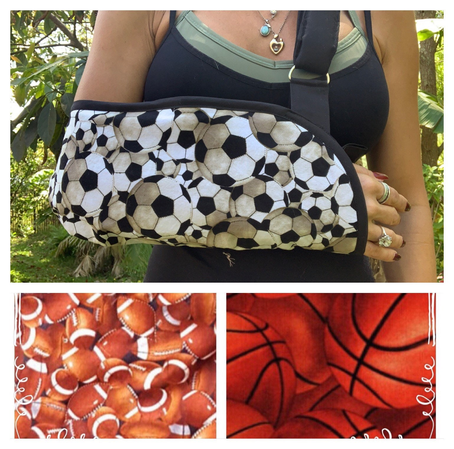 Sports Arm Sling Football Soccer Baseball Basketball - Etsy