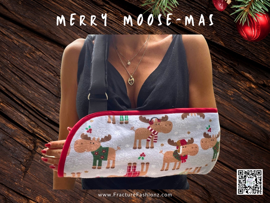 Merry Moose-mas Holiday Arm Sling - Etsy