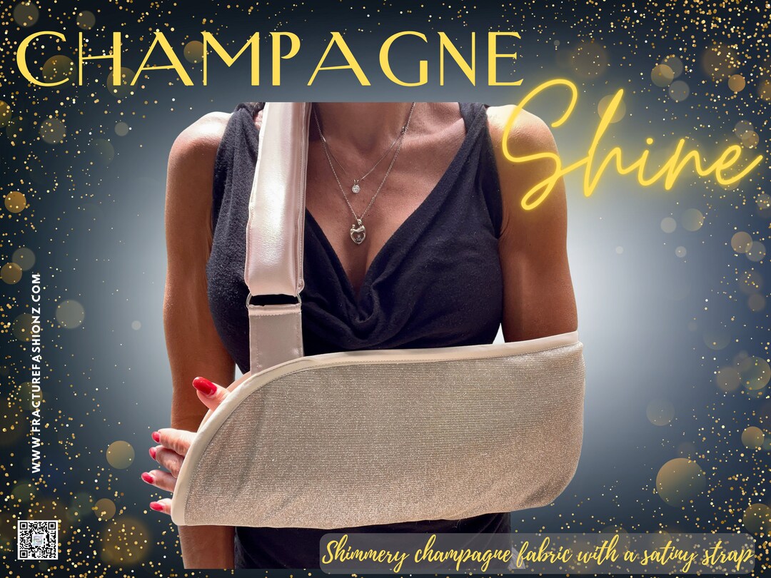 Champagne Shine Arm Sling - Etsy