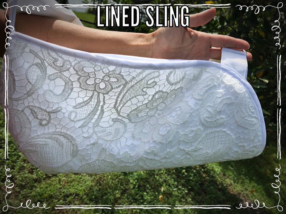 Elegant Bridal Lace Satin Arm Sling First Communion Wedding - Etsy