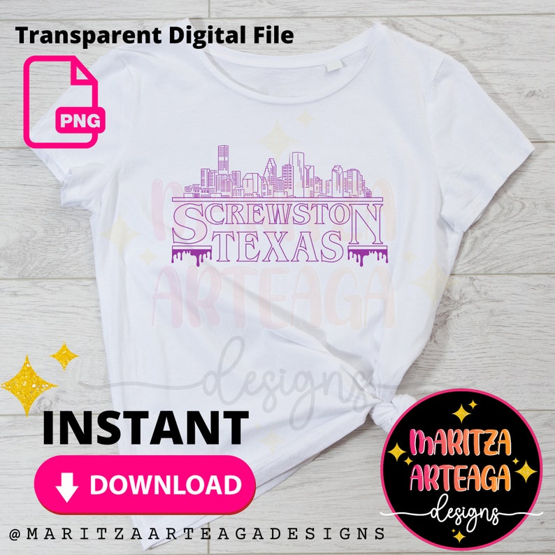 3 Screwston Texas- ST Inspired- PNG | Transparent File | PNG| Instant ...