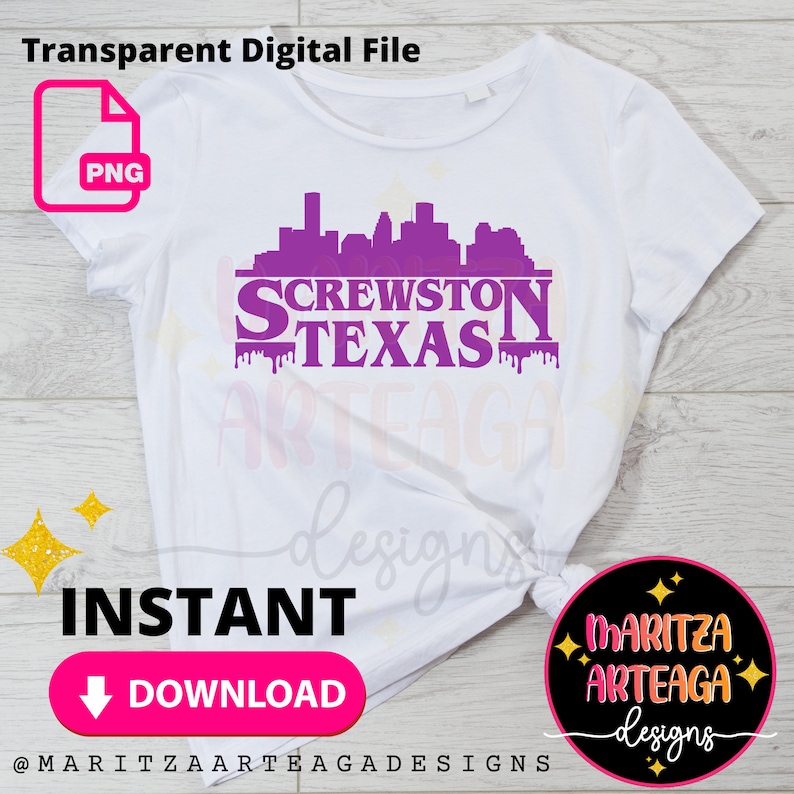 3 Screwston Texas- ST Inspired- PNG | Transparent File | PNG| Instant ...