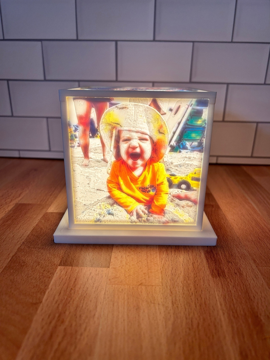 Memory Cube Lithophane - Etsy