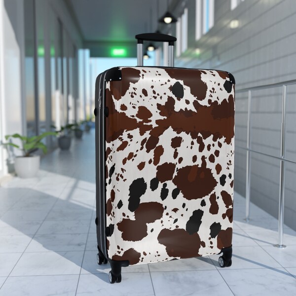 Luggage Cow Print - Etsy