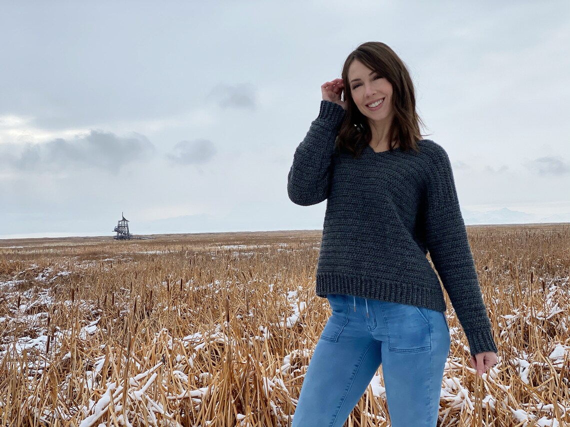 The Pemberley Pullover PDF DIGITAL DOWNLOAD Crochet Pattern - Etsy