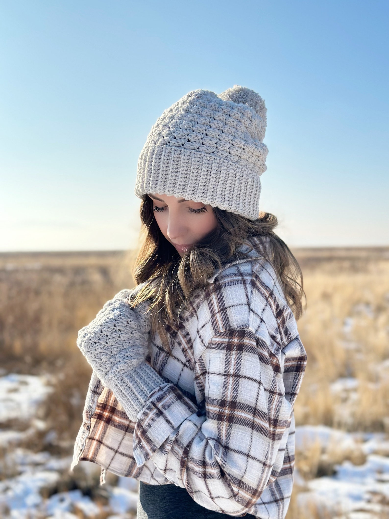 The Winter Moonlight Set PDF DIGITAL DOWNLOAD Crochet Pattern, Women's ...