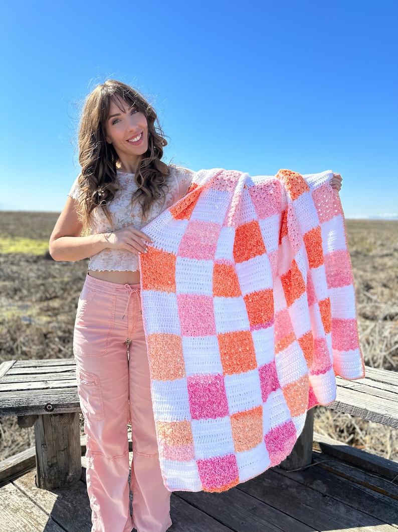 The Check You Later Throw PDF DIGITAL DOWNLOAD Crochet Pattern, Crochet ...