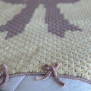 The Clara Throw PDF DIGITAL DOWNLOAD Crochet Pattern, Cute Bow C2C ...