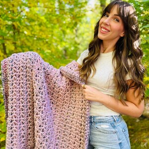 The Starlight View Throw PDF DIGITAL DOWNLOAD Crochet Pattern, Cozy ...