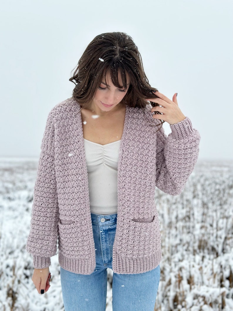 The Kiah Cardigan PDF DIGITAL DOWNLOAD Crochet Pattern - Etsy