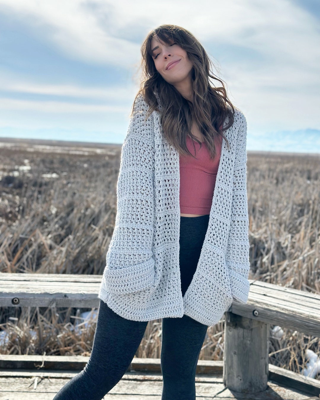 The Morning Mug Cardigan PDF DIGITAL DOWNLOAD Crochet Pattern, Women's ...