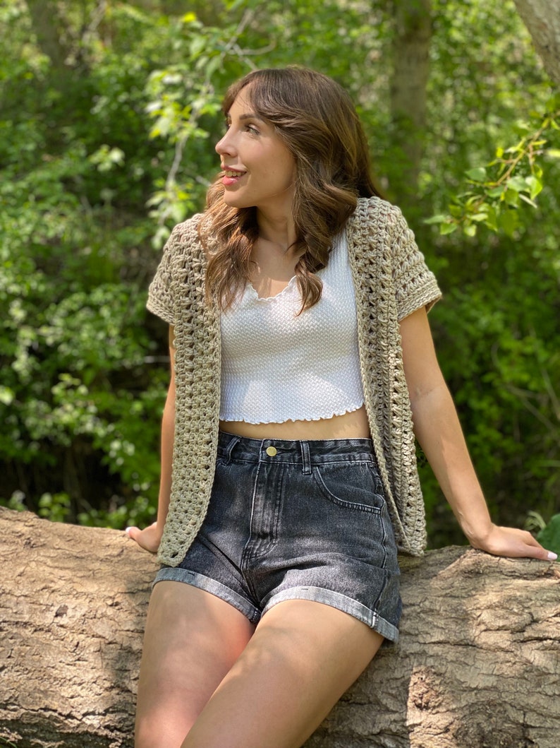The Summer Path Cardigan PDF DIGITAL DOWNLOAD Crochet Pattern - Etsy