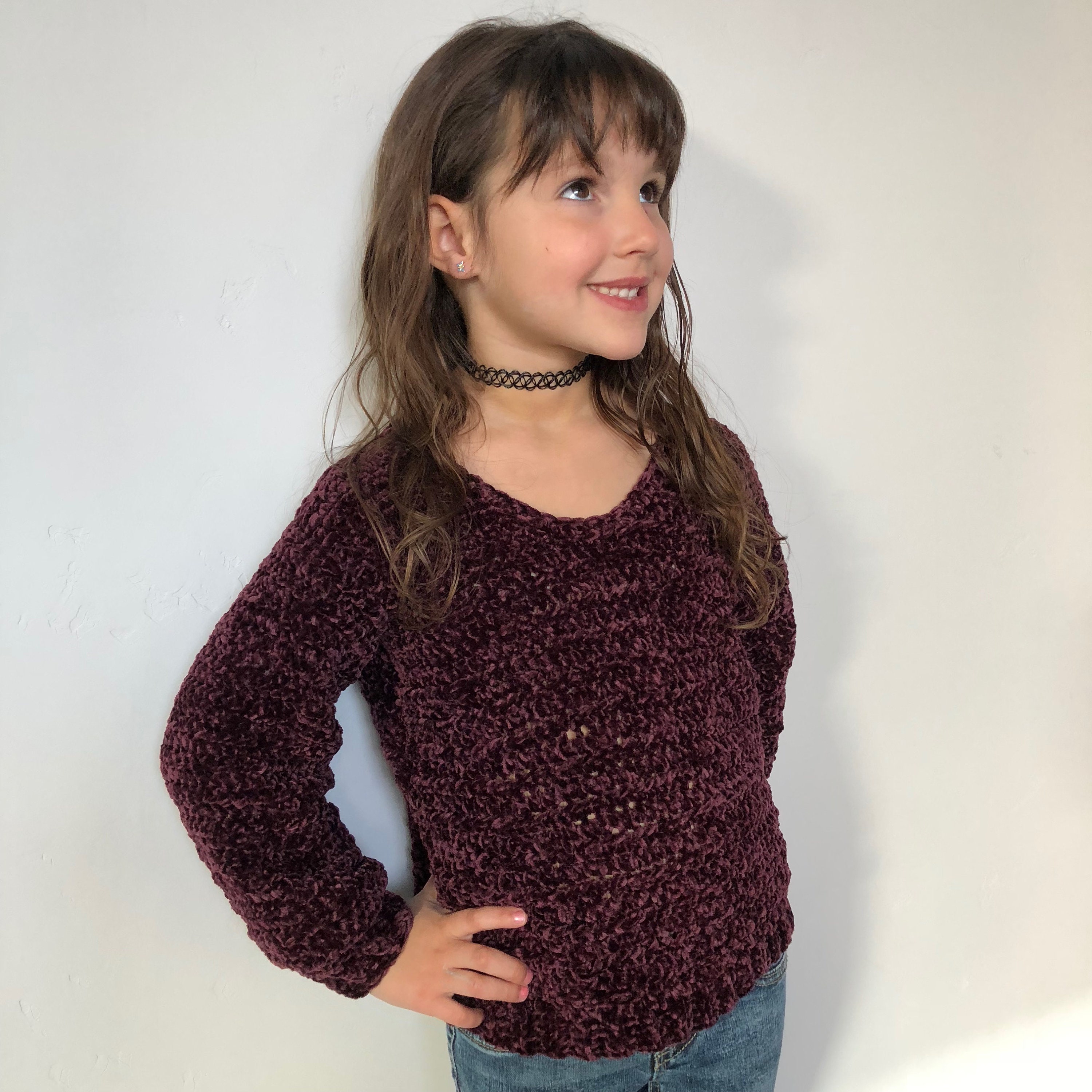 The Evie Pullover PDF DIGITAL DOWNLOAD Crochet Pattern | Etsy